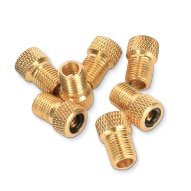 Cykeldäck Ventil Adapter Koppar Guld 4-Pack - Elgiganten
