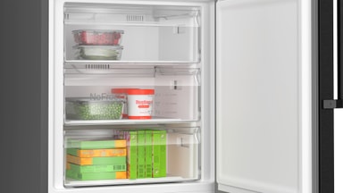 Bosch Serie 4 Kyl/Frys KGN49VXCT (Antracitfärgat rostfritt stål ...