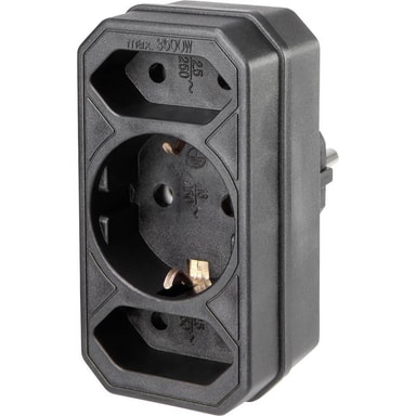 Basetech 1595908 1 st Grenuttag Svart - Elgiganten