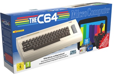 The C64 retro-spelkonsol i full storlek - Elgiganten
