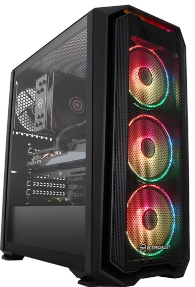 PCSpecialist Tornado R50 R5/16/1000/RTX3050 stationär dator för gaming ...