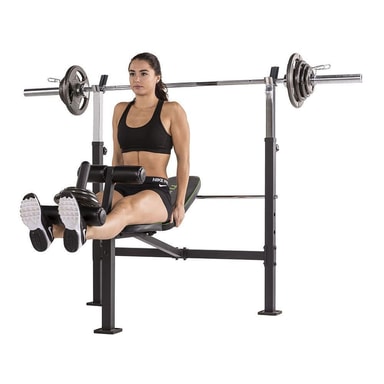 Tunturi Fitness WB60 Olympic Width Weight Bench, Träningsbänk - Elgiganten