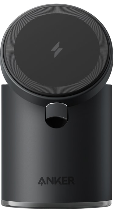 Anker PowerWave Mag-Go 2-in-1 laddstation (svart) - Elgiganten - Elgiganten