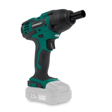 VONROC Batteridriven mutterdragare 20V – 150Nm – Inkl. 4 hylsor | Exkl ...