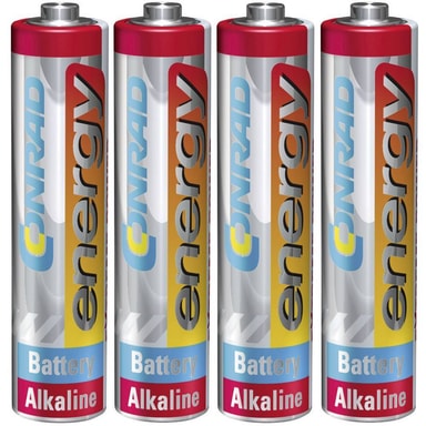 Batteri AAA (R03) Alkaliskt Conrad energy Extreme Power - Elgiganten