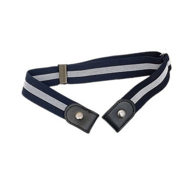 Elastiskt bälte / skärp utan spänne Svart - Elgiganten