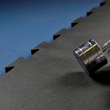 Motion & Fitness PRO Gummigolv 1x1m Pussel, Gymgolv 30 mm - Elgiganten