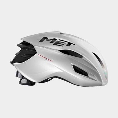 Met Manta MIPS White Holographic/Glossy, Cykelhjälm Vit S - Elgiganten
