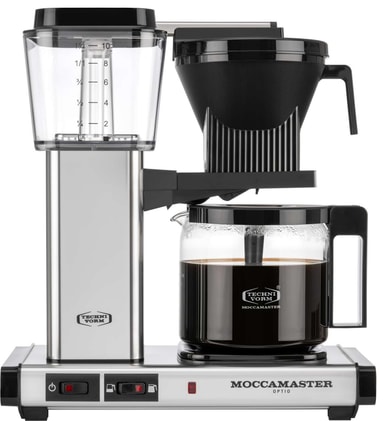 Moccamaster Optio kaffebryggare 53917 (polerat silver) - Elgiganten