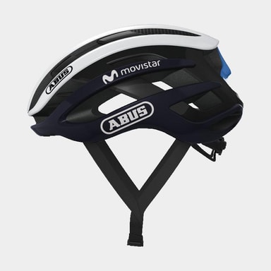 Abus AirBreaker Movistar Team 20, Cykelhjälm Svart Large - Elgiganten