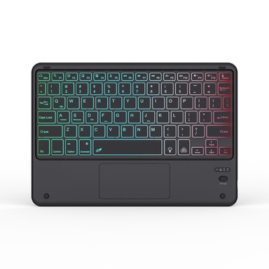 Bluetooth-tangentbord med pekplatta QWERTY Svart - Elgiganten - Elgiganten