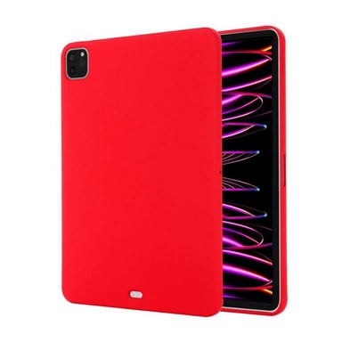 Liquid silikon skal Apple iPad Pro 12.9 (2022) - China Red - Elgiganten