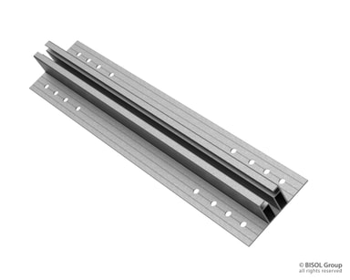 Bisol EasyMount Quick Rail 80 x 370 mm Universal - Elgiganten
