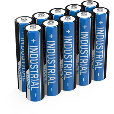 Batteri AAA (R03) Litium Ansmann Lithium Industrial - Elgiganten
