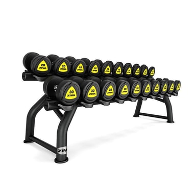 Ziva 10 Pair Horizontal Dumbbell Rack, Ställning hantlar - Elgiganten ...