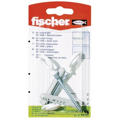 Fischer UX 8 x 50 OH N K Universalplugg 50 mm 8 mm - Elgiganten ...