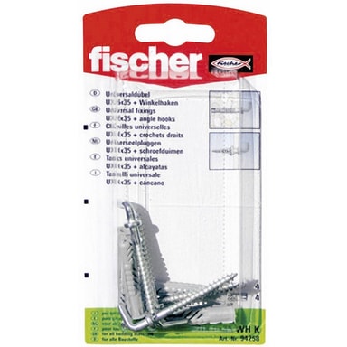 Fischer UX 8 x 50 WH K Universalplugg 50 mm 8 mm 94259 - Elgiganten ...