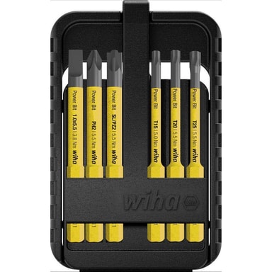 Wiha slimBit 44106 Bit-Set 7 delar Stjärnspår Phillips, - Elgiganten ...