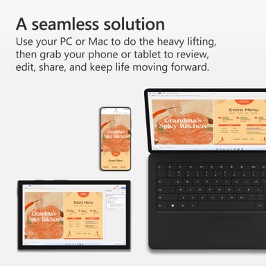 Microsoft 365 Family - Premium Office-appar - 12 månaders prenumeration ...