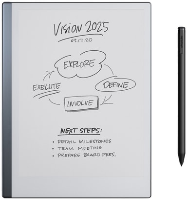 reMarkable 2 E-ink tablett med Marker Plus (grå) - Elgiganten - Elgiganten