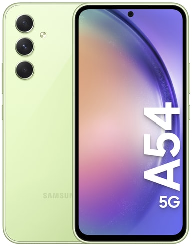 Samsung Galaxy A54 5G smartphone 8/256GB (grön) - Elgiganten - Elgiganten