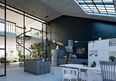 Epoq Trend Eco ram till köket 233x5 (blågrå) - Elgiganten - Elgiganten