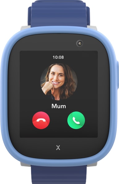 Xplora X6Play klocktelefon för barn med SIM-kort (blå) - Elgiganten
