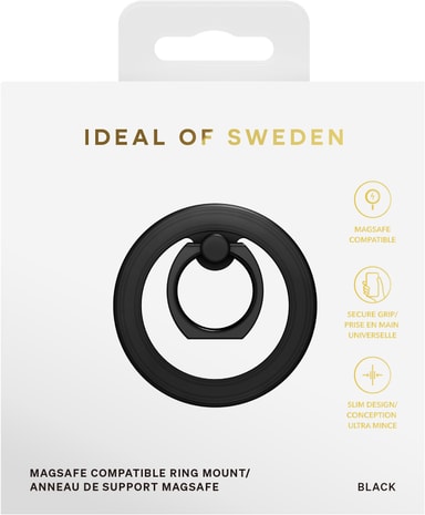 iDeal of Sweden MagSafe ringfäste (svart) - Elgiganten - Elgiganten