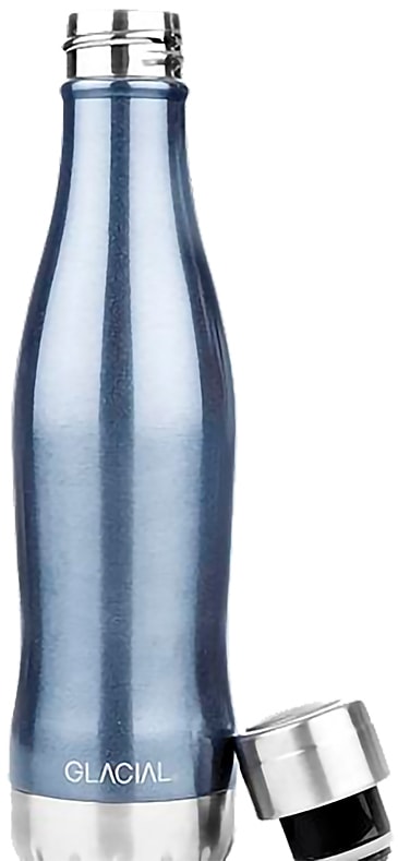 Glacial vattenflaska GL1928300047 (blå metall) - Elgiganten