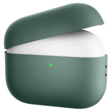 Skalo Airpods Pro 2 Ultratunn Silikon Fodral Grön Elgiganten