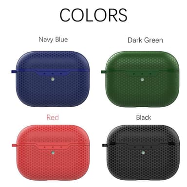 Skalo Airpods Pro Hexagon Tpu Fodral Svart Elgiganten