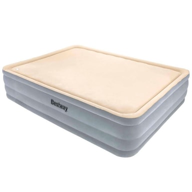 Bestway Luftmadrass Cornerstone Queen 2-pers inbyggd pump - Elgiganten ...