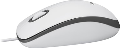 Logitech M100 trådbunden mus (vit) - Elgiganten
