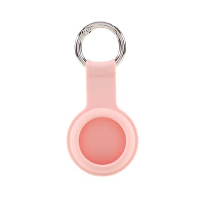 Skalo Airtag Hållare Med Nyckelring I Silikon Rosa Elgiganten