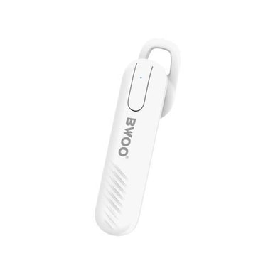 BWOO Bluetooth headset BW76, White - Elgiganten