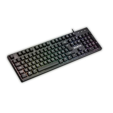 NORTH Gaming Tangentbord K100 RGB - Elgiganten