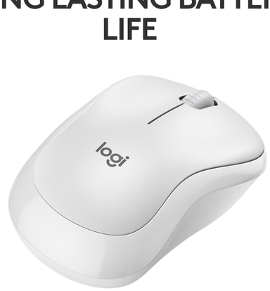 Logitech M240 Silent Bluetooth trådlös mus (vit) - Elgiganten - Elgiganten