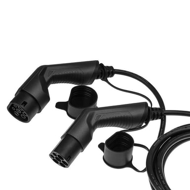 Greencell Laddkabel Elbil Ev09 Typ2 5M, 11Kw, 16A, 3-Fas Svart Ip55 ...