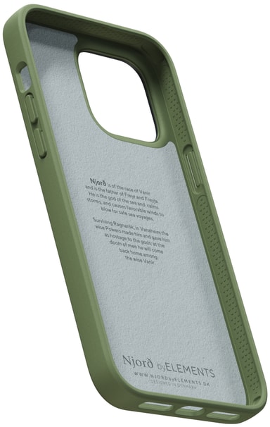 NJORD byELEMENTS iPhone 14 Pro Max ComfortPlus mobilskal (grön) - Elgiganten - Elgiganten