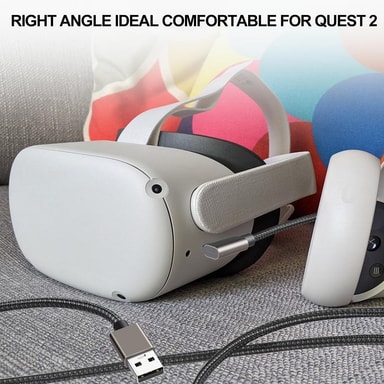 NÖRDIC VR Link kabel 3m USB3.2 Gen1 USB-C till A 5Gbps 3A snabb ...