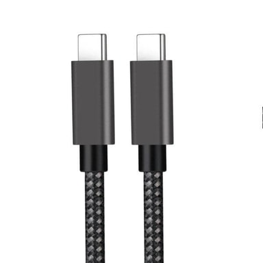 NÖRDIC 3m USB3.2 Gen2 SuperSpeed USB 10Gbps USB-C till C nylonflätad ...