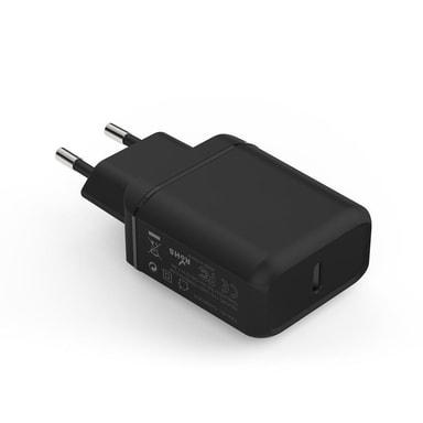 NÖRDIC USBA-N1005 Mobilladdare 18W USB C PD18W QC3.0 svart - Elgiganten ...