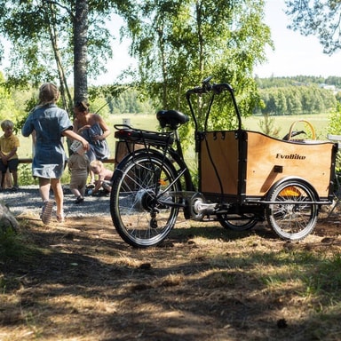 Lådcykel EvoBike Cargo Classic - Elgiganten