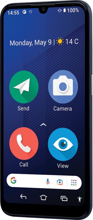 Doro 8210 4/64GB smartphone (blå) - Elgiganten