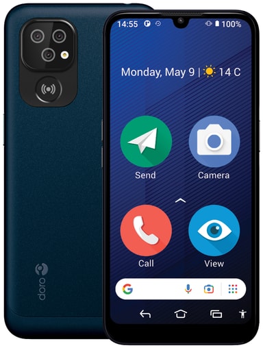 Doro 8210 4/64GB smartphone (blå) - Elgiganten