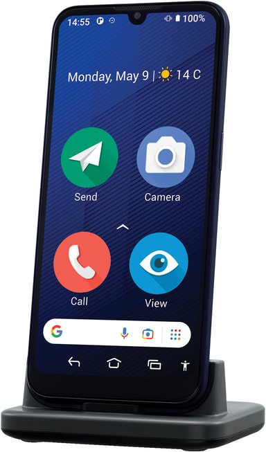 Doro 8210 4/64GB smartphone (blå) - Elgiganten - Elgiganten