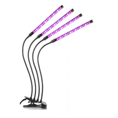 INF Växtlampa / växtbelysning med 4 flexibla LED lysrör 1-pack - Elgiganten - Elgiganten