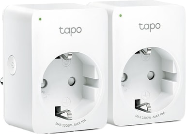 TP-Link Tapo P100 Smart Wi-Fi-uttag (2-pack) - Elgiganten - Elgiganten