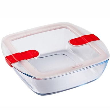 Pyrex Ugnsform med lock för micron 25x22cm/2,2L - Elgiganten
