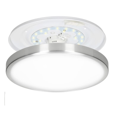 ECD Germany taklampa LED vit - 6 stycken taklampa rund Ø300 mm - 12W ...